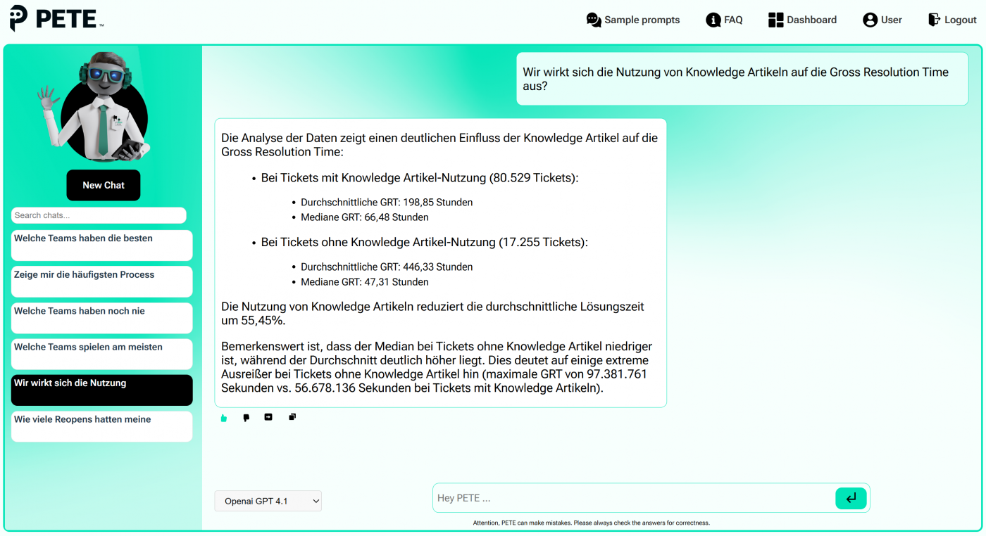 Hey PETE Demo Anfrage - Pete AI